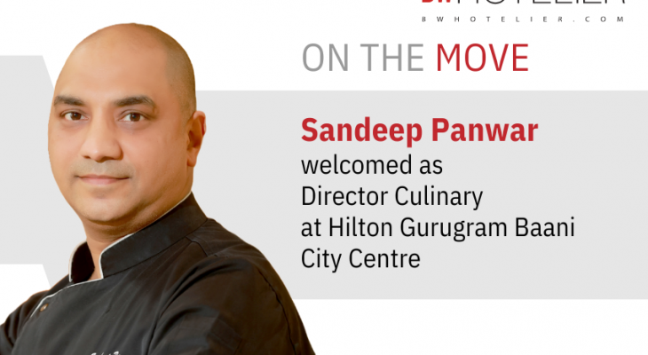 Hilton Gurugram Baani City Centre welcomes Sandeep Panwar as Director Culinary - BW Hotelier